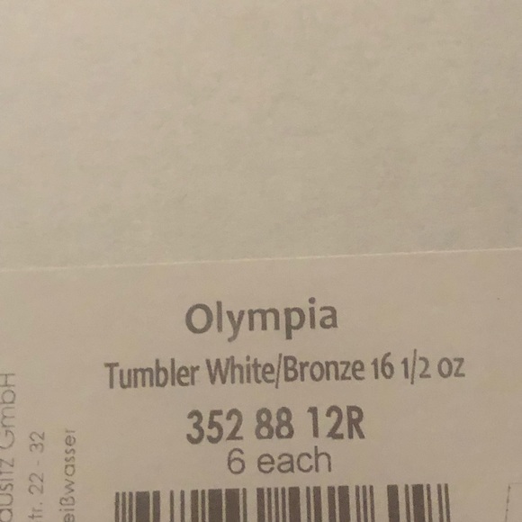 Other | Olympia Cup Set 6 Brand New | Poshmark